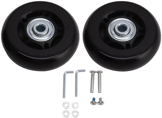 Luggage Replacement Wheels - Pack of 2 - 54 mm, 60 mm, 64 mm ...