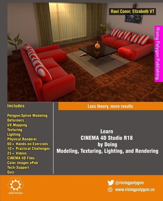 Learn CINEMA 4D Studio R18 by Doing, Elizabeth Vt | 9781979776899 | Boeken | bol