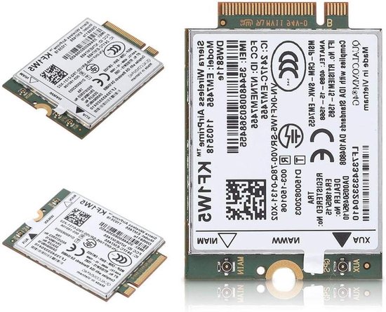 4G LTE-module vervangende draadloze EM7455 voor DW5811e Qualcomm 4G LTE ...