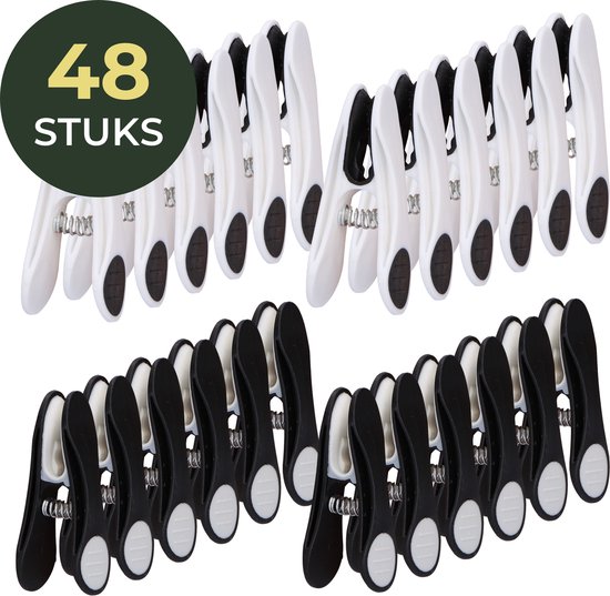 Gandria Wasknijpers 48 Stuks - Kunststof Wasknijpers - Set van 48 ...