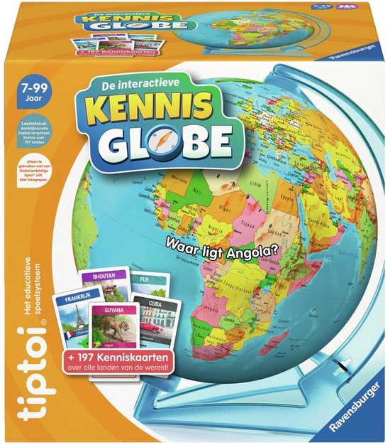 Tiptoi® de interactieve kennis globe | bol