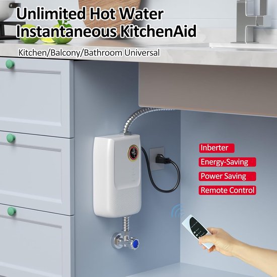 Keukenboiler 10 Liter - Doorstroomverwarmer - Close in Boiler | bol