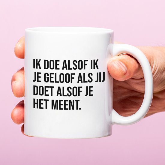 Ditverzinjeniet.nl Mok Ik Doe Alsof Ik Je Geloof | bol