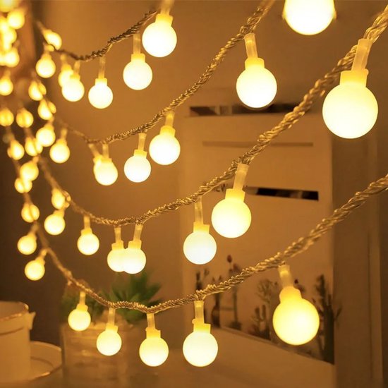 Lichtslinger - Lichtsnoer - Lampjes slinger - 3M 20Led - Warm licht ...