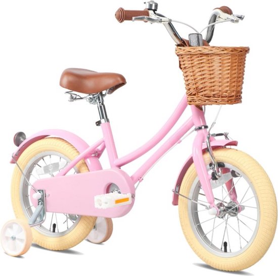 Kinderfiets - Kinderfiets 12 inch - Meisjesfiets - Lichtgewicht - met ...
