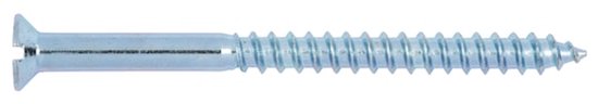 Wurth - DIN 97 staal verzinkt - Houtschroef, DIN 97 Verzonken kop, met ...