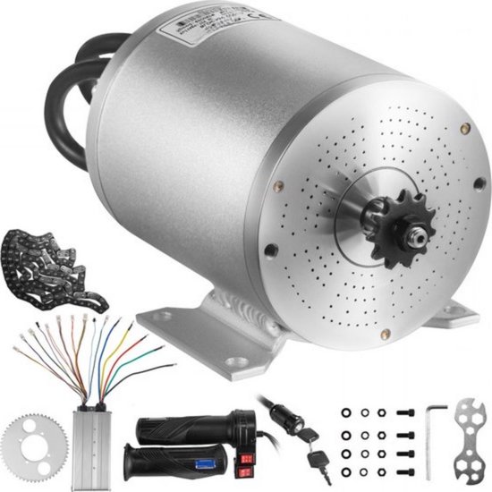 Elektrische Borstelloze Gelijkstroommotor - 72V 3KW - 4900 rpm - Met ...