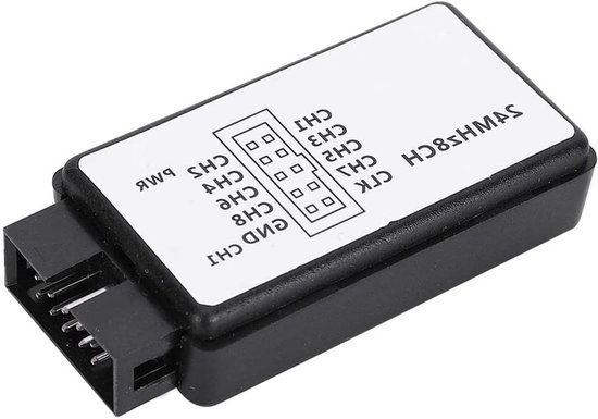 USB Logic Analyzer Apparaat Set Mini Digital Pocket Size 8-Kanaals Ingangsgeheugen 24... | bol