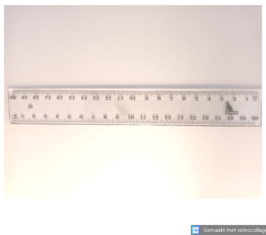 20 Stuks Liniaal Lineaal Meetlat - 20cm - Kunststof Transparant ...