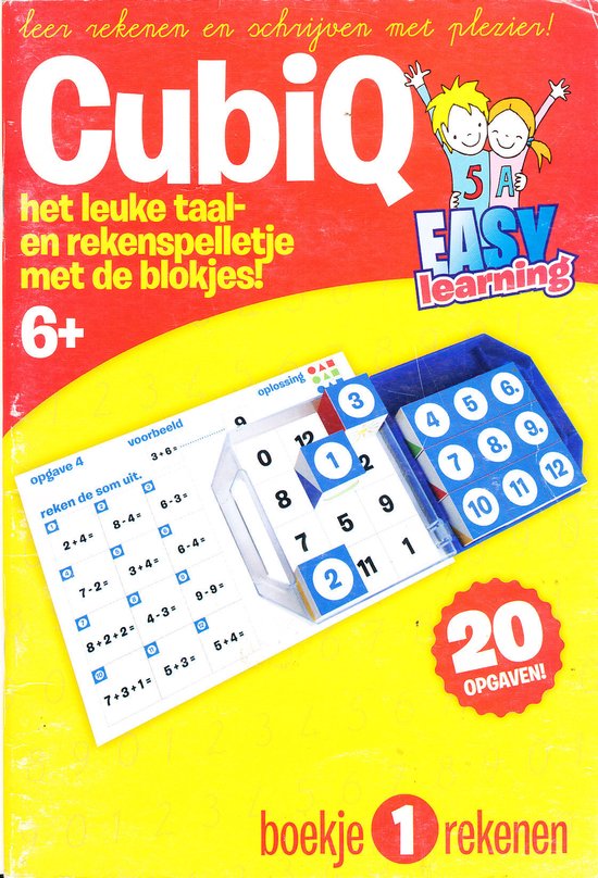 Cubiq rekenen 1 | 6152932518543 | Boeken | bol