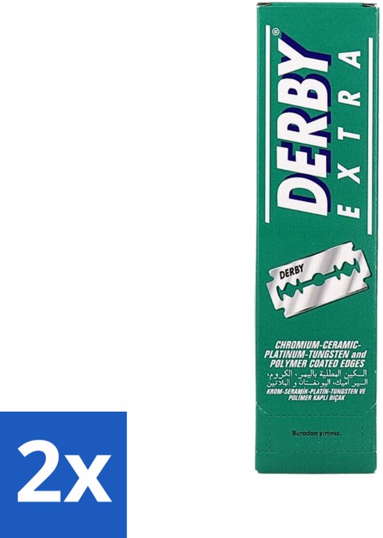 Derby Professional - Double Razor Blades - Scheermesjes - Glad ...