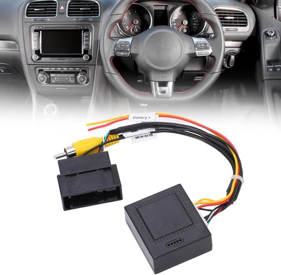 RGB Naar AV Converter 12V 5W Decoder Box Adapter Backup Camera ...