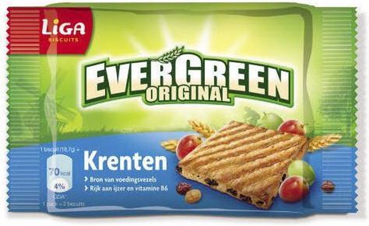 Liga Evergreen - Krenten - 24 stuks | bol.com
