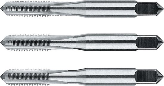 Hss Handtappen Stel set van 3 tappen M5 x 0.80 | bol