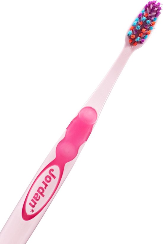 3x Jordan Hello Smile Tandenborstel (leeftijd 9+) - Rozetinten ...