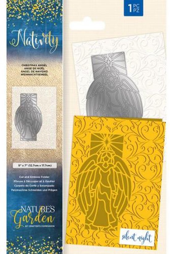 Nativity Christmas Angel Cut & Emboss Folder (NG-NAT-CEF-CHA) | bol.com