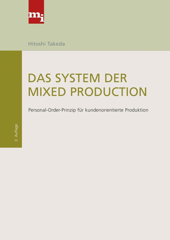 Das System der Mixed Production (ebook), Hitoshi Takeda | 9783864161766 ...