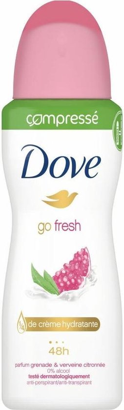 Dove Deodorant Spray Go Fresh Pomegranate Compressed 75 ml | bol.com