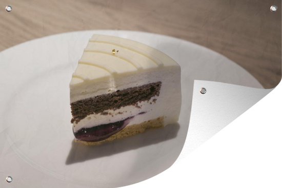 Affiche de jardin gâteau bio au mascarpone 60x40 cm - petit - Toile de ...