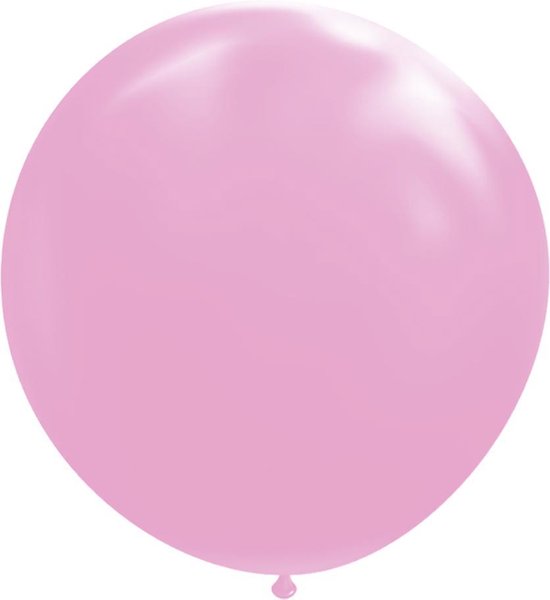 Roze mega ballon 100 cm | per stuk | bol.com