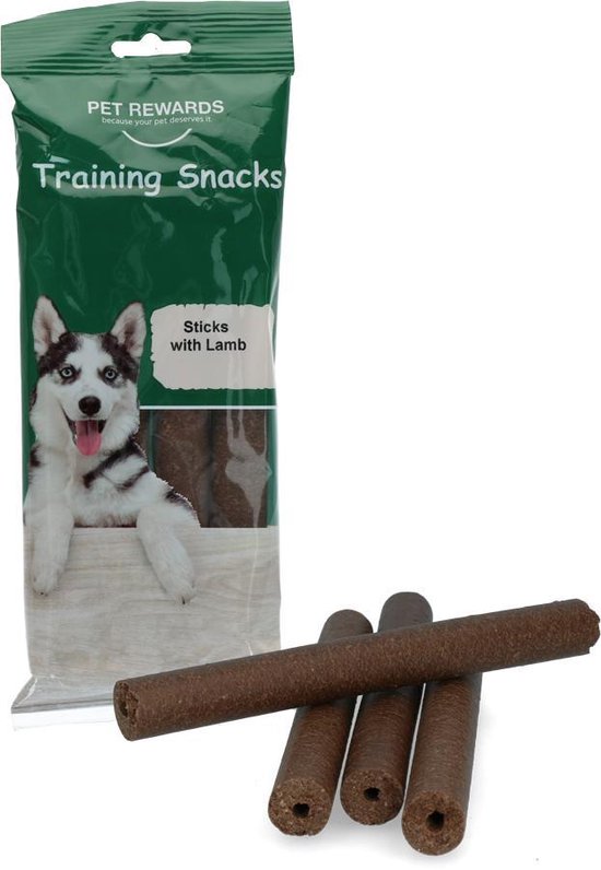 Pet Rewards Reward Sticks Lam – Hondensnoepjes – Trainingssnacks ...