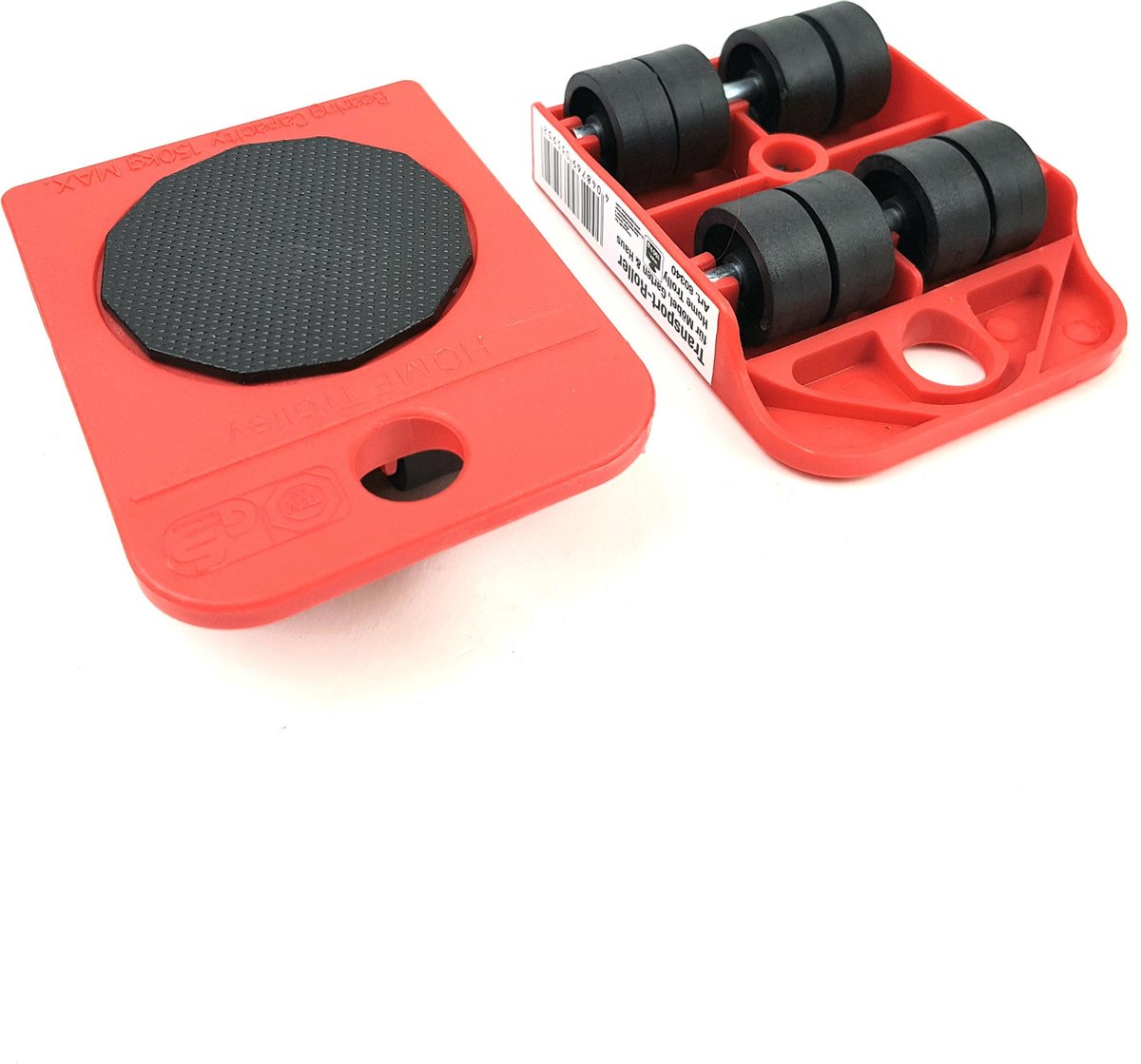 Meubelroller "heavy duty" | 150 kg belastbaar | 8 x 3 x 10.5 cm | bol.com