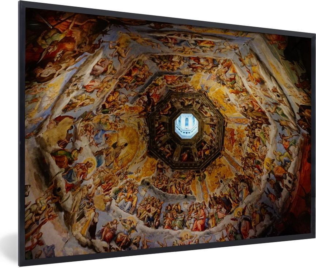 Poster met lijst Renaissance - Een plafond dat ontworpen is tijdens de ...