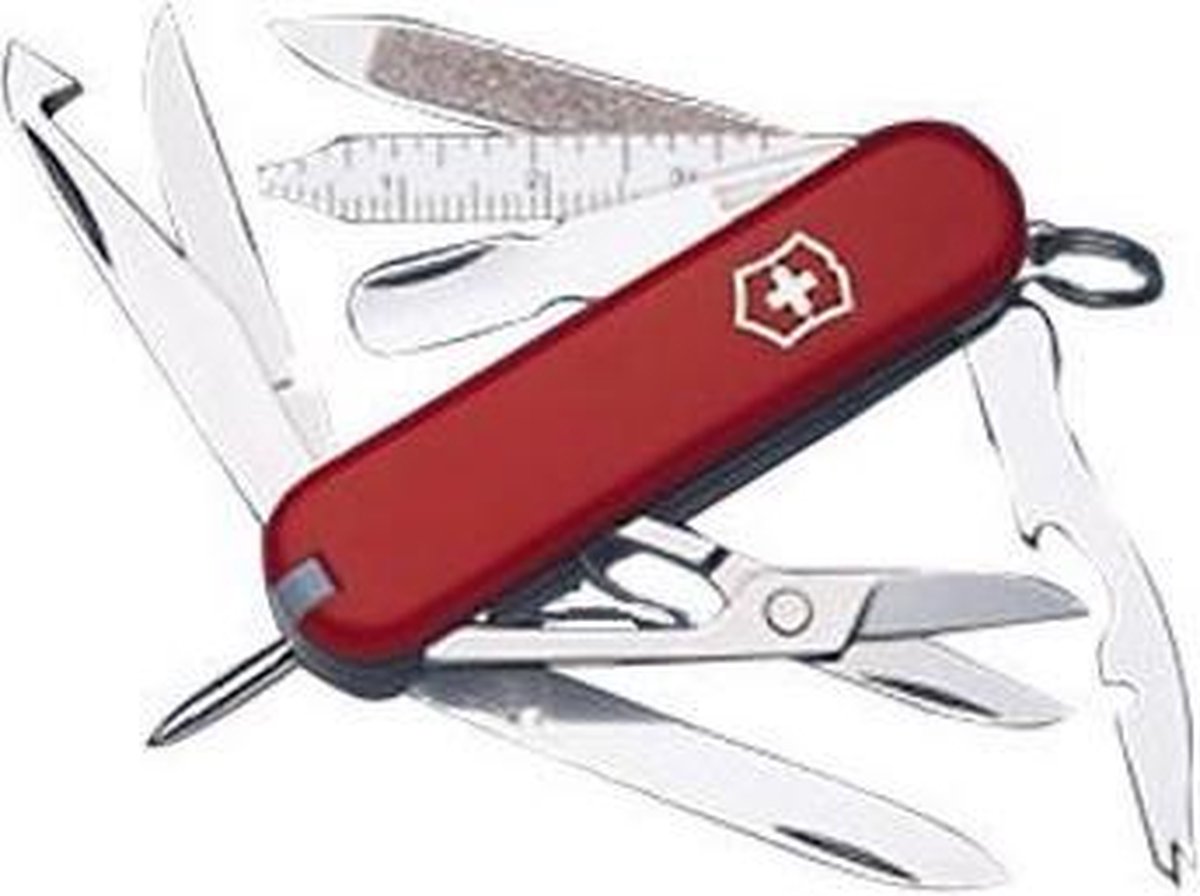 bol.com | Victorinox Mini-Champ Zakmes - 16 Functies - Rood