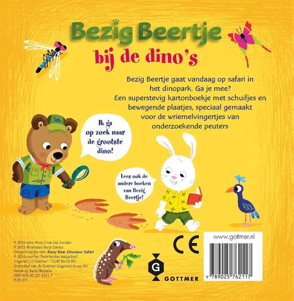Bezig Beertje - Bezig Beertje bij de dino's, Benji Davies ...