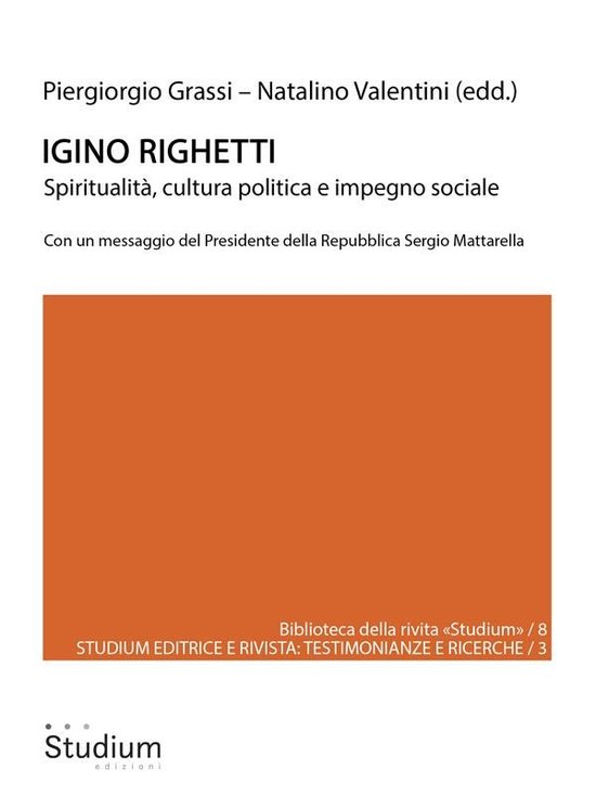 Biblioteca della rivista Studium 8 - Igino Righetti (ebook ...