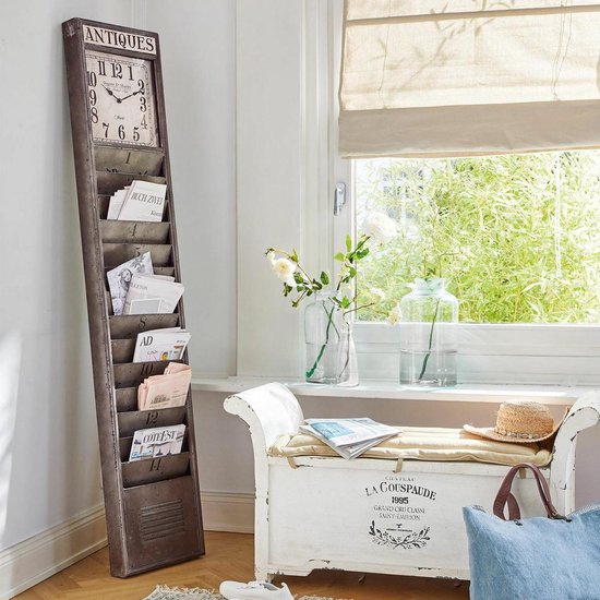 LOBERON Krantenhouder Raleigh antiekbruin | bol