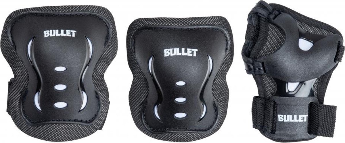 Bullet Combo Blast V2 kinder skate bescherming set zwart | bol.com