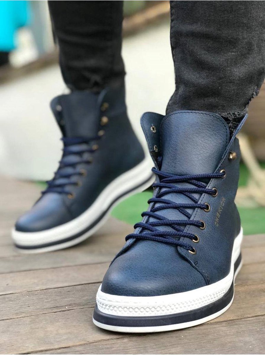 Chekich CH055 BT MEN'S BOOTS NAVY BLUE | bol