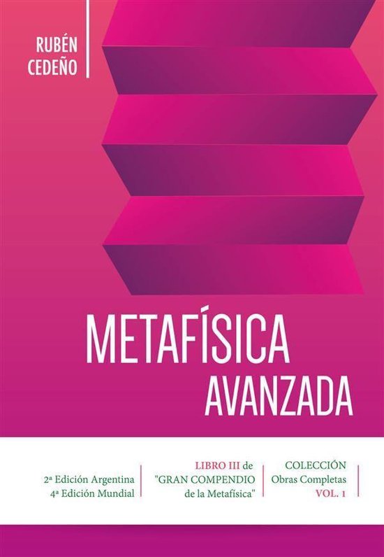 Colección Metafísica Obras Completas - Metafísica Avanzada (ebook), Ruben Cedeno |... | bol.com