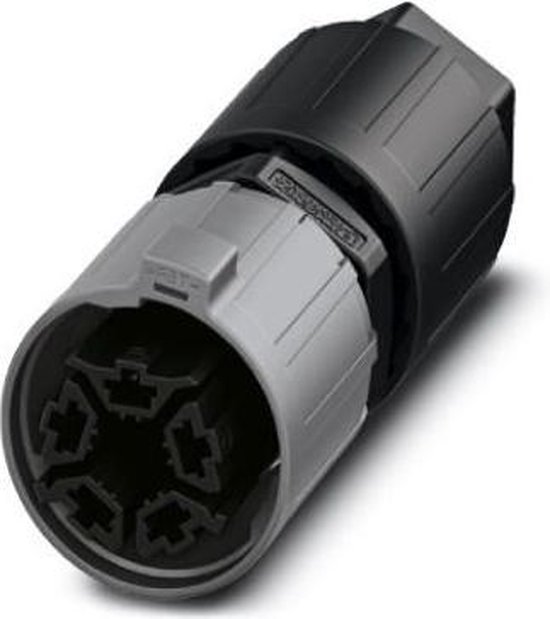 Phoenix Contact 1403782 kabel-connector QUICKON Zwart, Grijs | bol.com