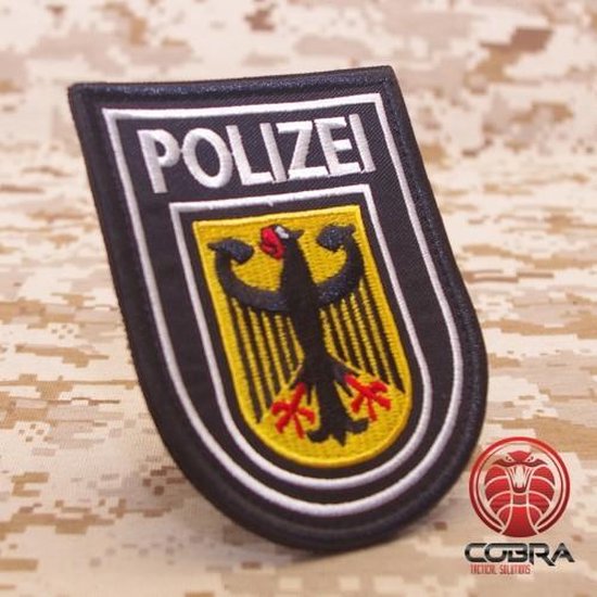 German Polizei Adler police Geborduurde militaire patch embleem met ...