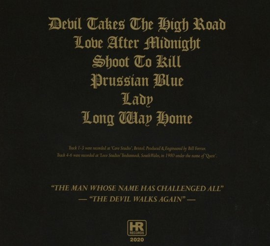Traitors Gate - Devil Takes The High Road, Traitors Gate | Muziek | bol