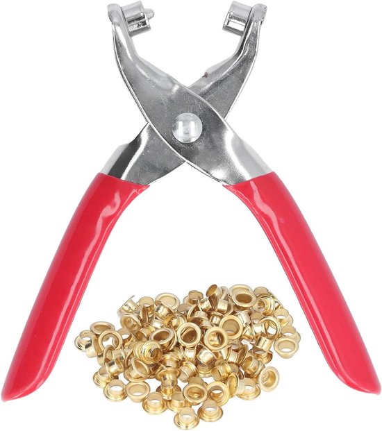 Allecto Plus - Tule Oogje Tang Set met Metalen Oogjes - Handige ...