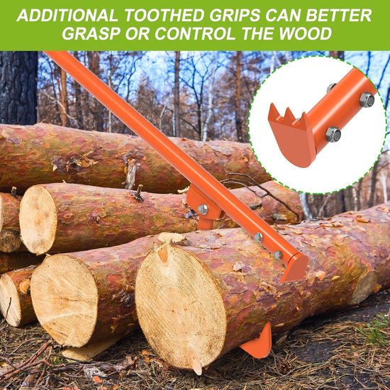 Premium Allecto - Multitool: 2-in-1 houten krik en Timberjack voor bosbouw - 150-165... | bol