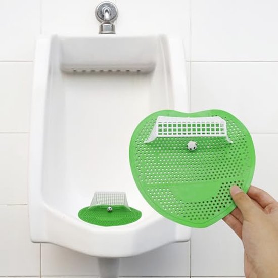 6 Pieces Urinal Strainer with Odor, Urinal Sieve with Funny Football ...