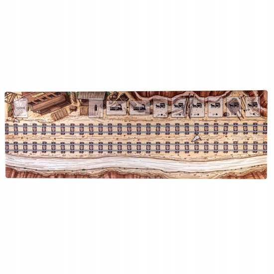 Colt Express Speelmat - 117x40cm - Rubber - Met Uitbreidingen | bol