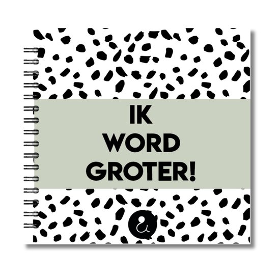 Invulboek 4-12 jaar | Ik Word Groter! | Dots Groen | bol