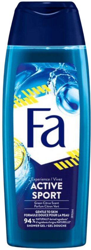 10 x Fa Men - Douchegel - Active Sport - Verfrissend - Green Citrus ...