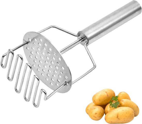 Potato Masher - RVS Aardappelpuree Maker - Perfect voor Aardappels ...