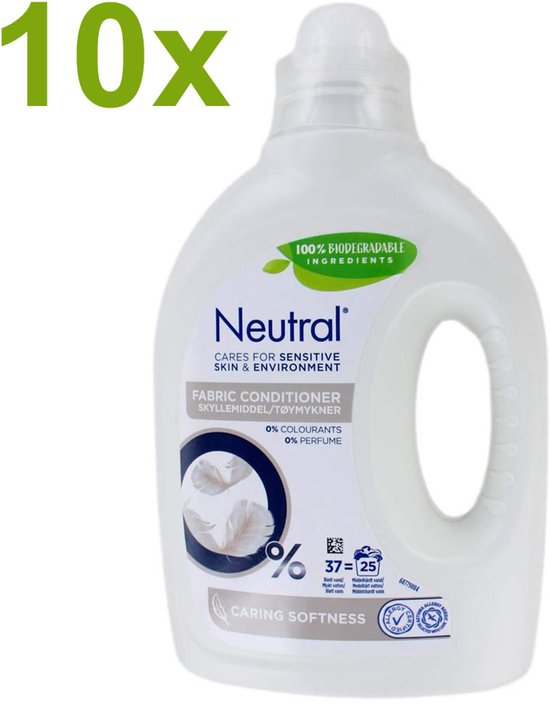 Neutral Wasverzachter Sensitive Skin – 10x 750 ml – Voordeelverpakking ...