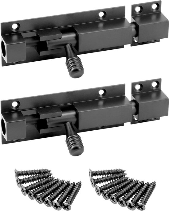 Allecto plus - Aluminium Deurgrendel voor Deur Raam Poort Schuur - 130 ...