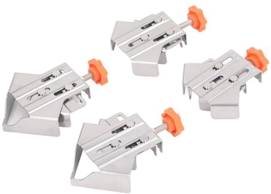 4 Piece Angle Clamp, Stainless Steel Angle Clamp, 90 Degree Wood Clamps ...