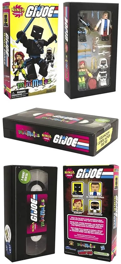 G.I. Joe Anniversary Minimates Box Set - Figuren set - Collectible | bol