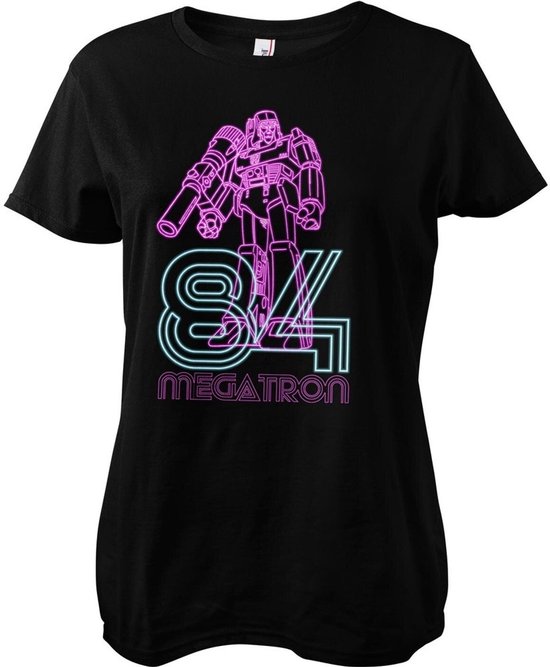 Transformers Megatron 84 Neon Girly Tee Damen T-Shirt Black-XL | bol