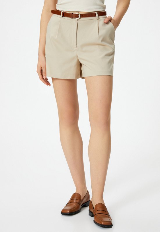 Bermudalengte (boven de knie) Hoge taille Shorts | bol